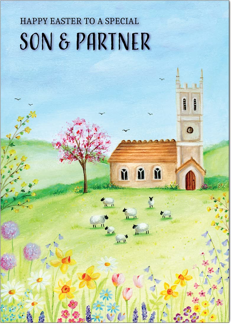 Son & Partner Happy Easter Card from Olivia Samuel - Medium Sized Card ...